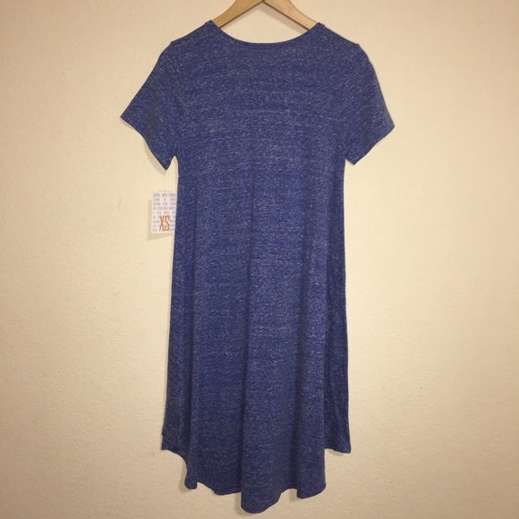 LuLaRoe | Dresses | Nwt New Heather Blue Carly Dress Lularoe Xs | Poshmark
